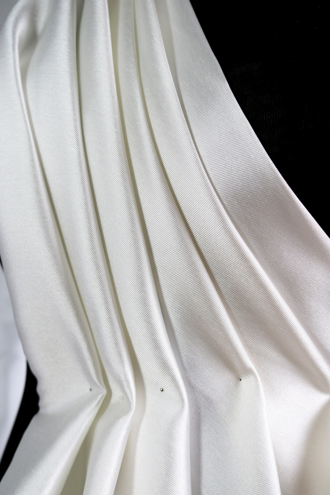Luxurious Mikado Satin Fabric, Ivory Mikado Fabric, Bridal Fabric ...