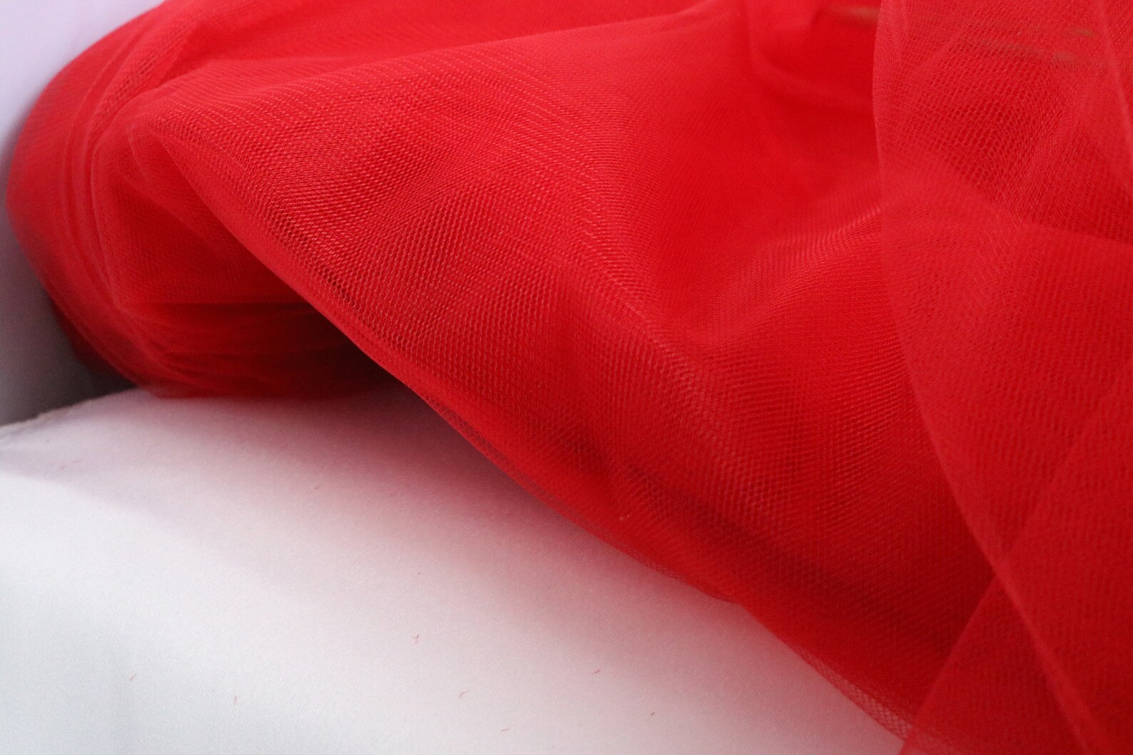 Red Soft Tulle Fabric 118 / 3m Wide Mesh Fabric Extra - Etsy UK