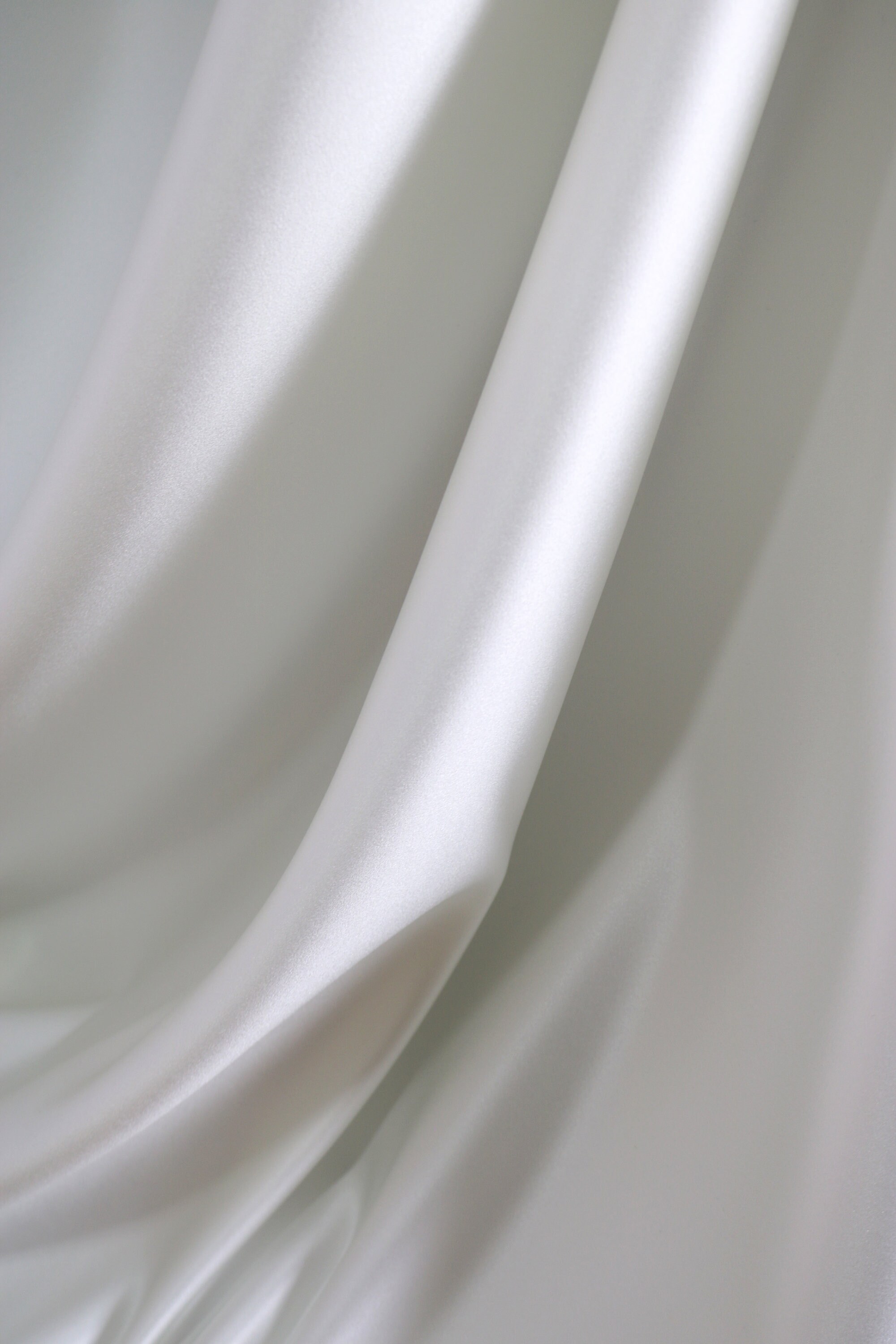 Ivory High Quality Matt Duchess Satin Fabric Classique | Etsy