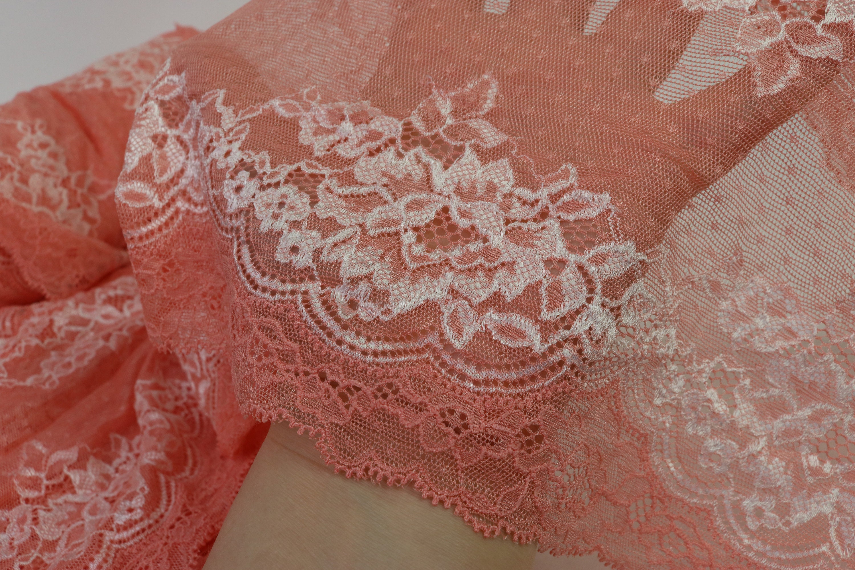 Feine 79 / 20cm Stretch-Spitze Stretch-Spitze Trim - Etsy.de