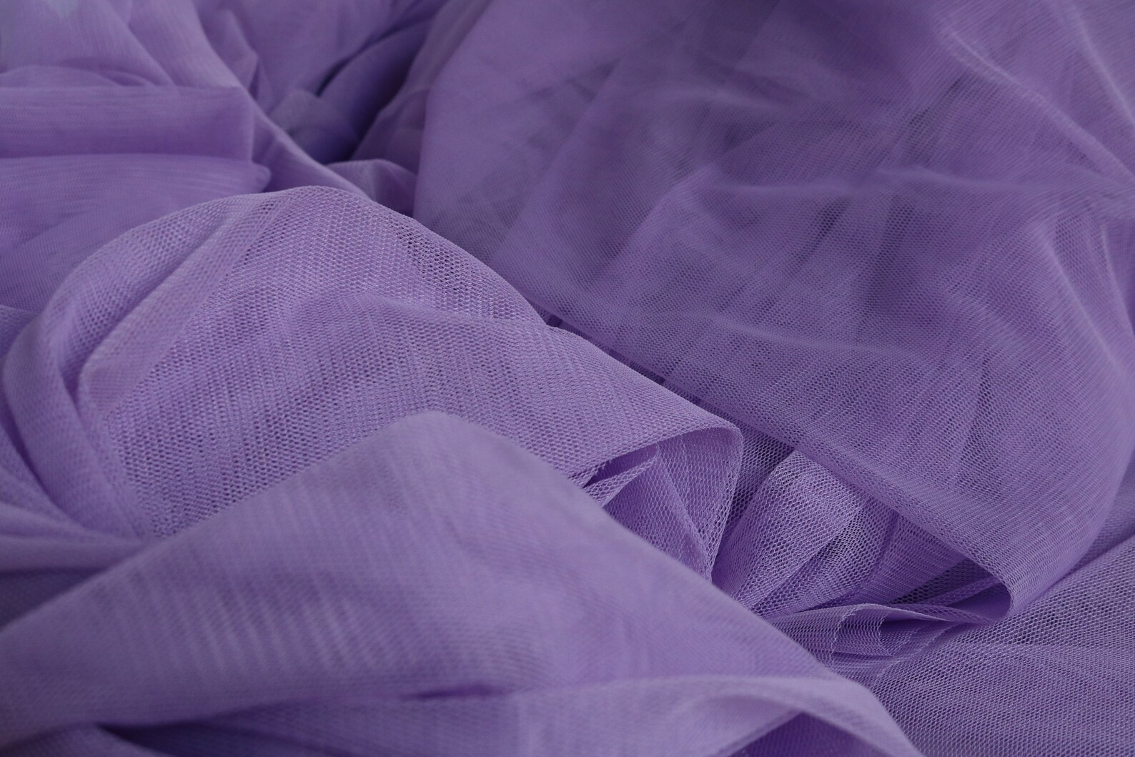 Lavender Extra Soft Italian Tulle Fabric, Mesh Fabric, Stretch Tulle, 2 ...