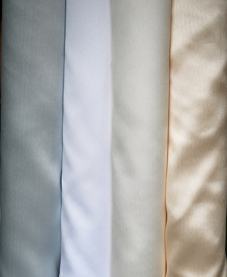 Luxurious Mikado Satin Fabric Ivory Mikado Fabric Bridal - Etsy