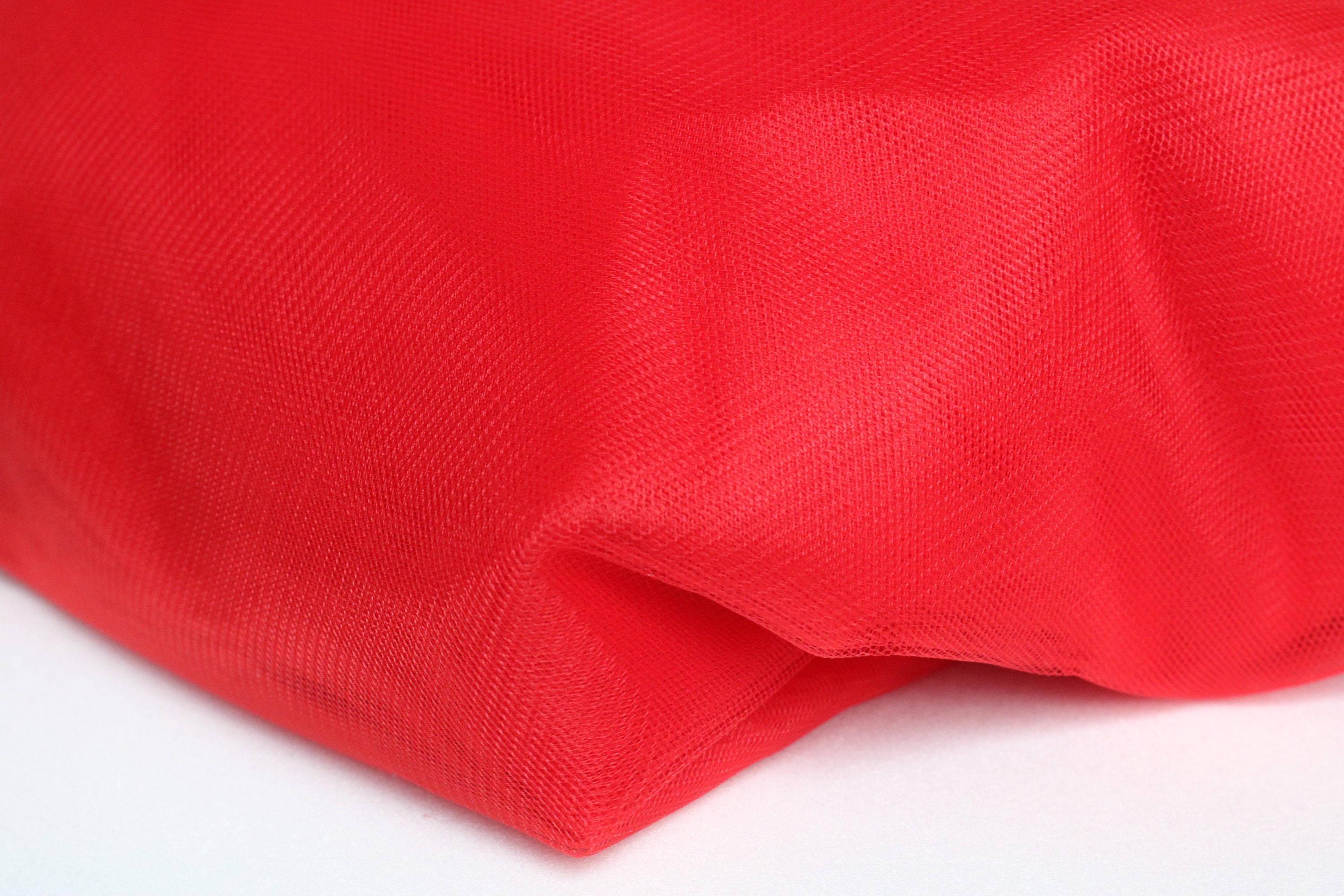 Red Soft Tulle Fabric 118 / 3m Wide Mesh Fabric Extra - Etsy UK