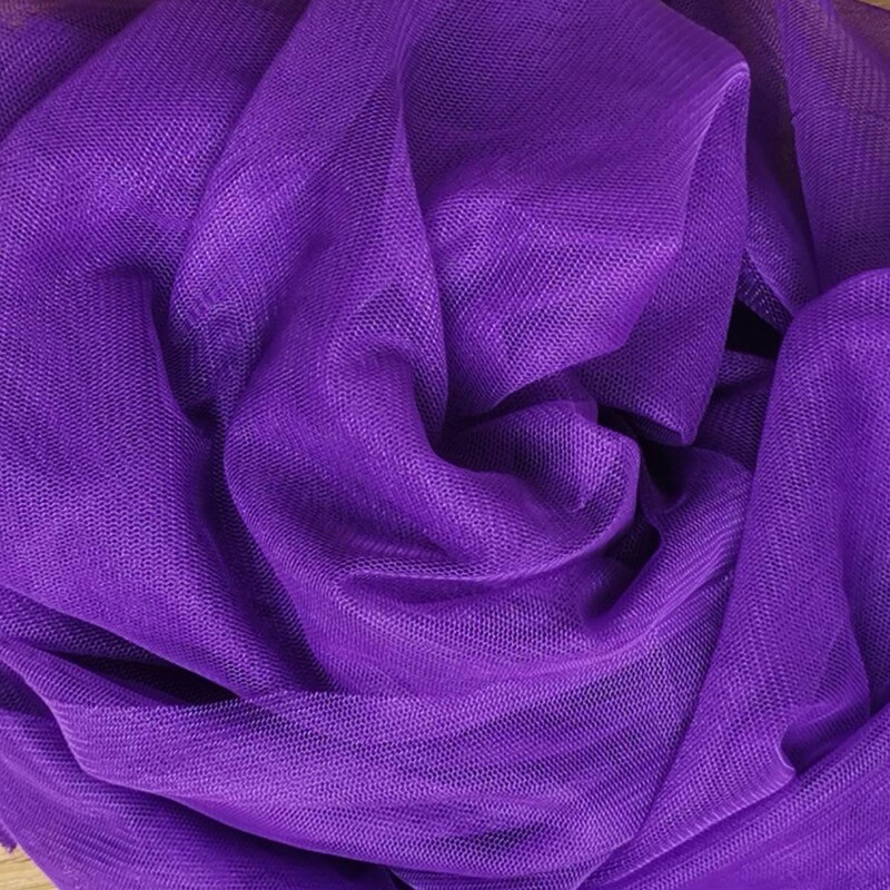 Purple Mesh Fabric - Etsy UK