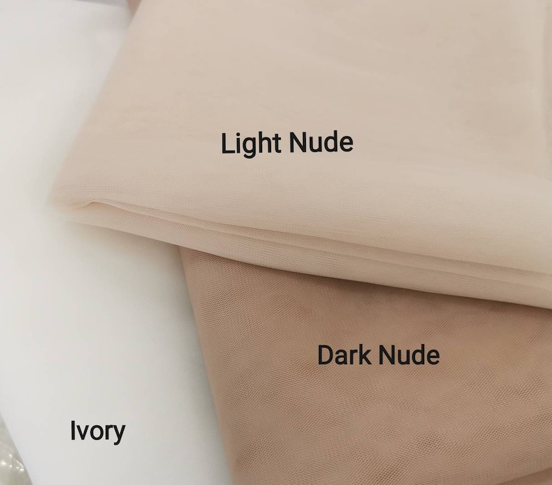 Illusion Mesh Fabric Skin Colour Soft Stretch Mesh Illusion - Etsy