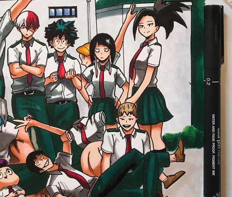 Handmade Drawing Class 1-A PRINT - Etsy