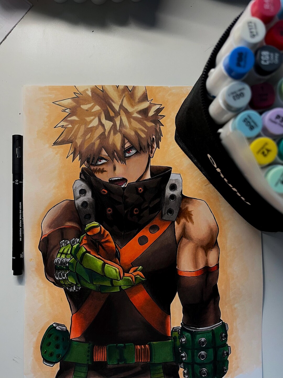 Bakugo PRINT - Etsy