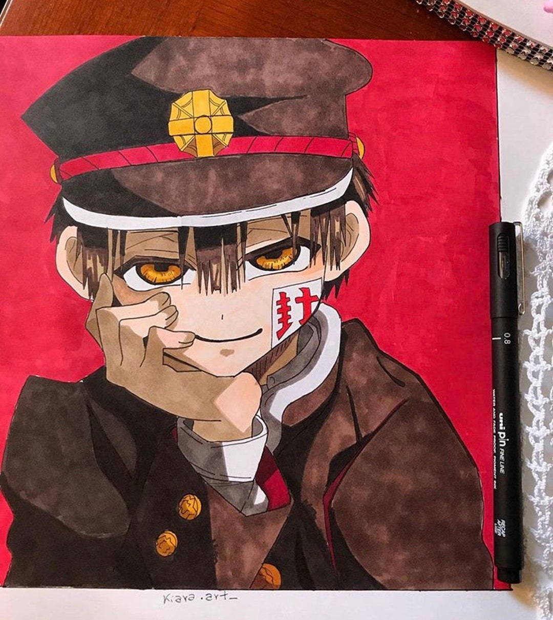 Hanako Handmade Drawing PRINT - Etsy