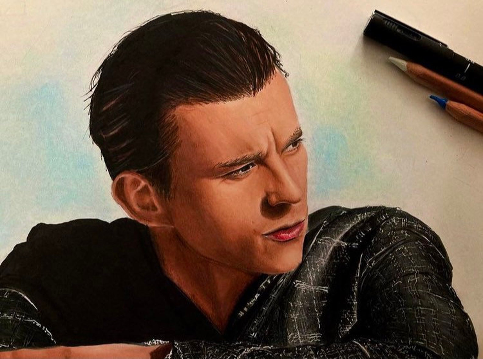 Tom Holland Portrait PRINT - Etsy