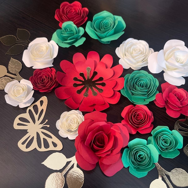 Mexican Paper Flowers - Etsy
