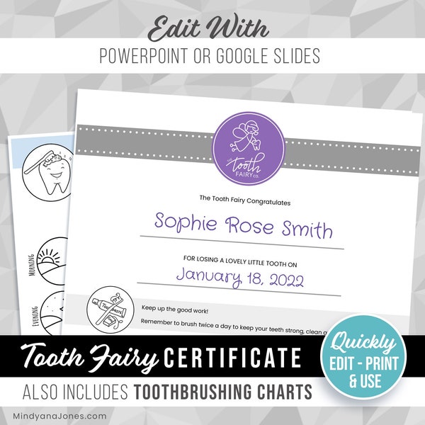 Tooth Award - Etsy