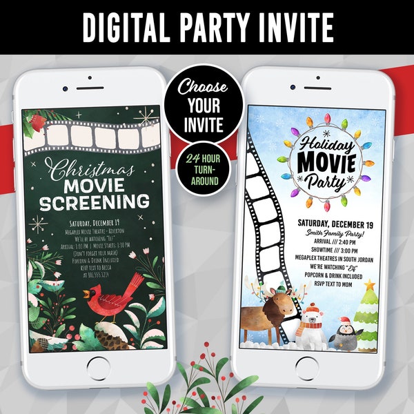 Movie Screening Invitation - Etsy