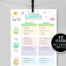 Kids Summer Planner Printable Activity Bucket List Goals - Etsy