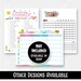 Create a Family Chore Chart! 4-6 People Responsibility Printable ...