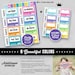 Editable Kids & Family Coupon Cards Reward for Completed - Etsy