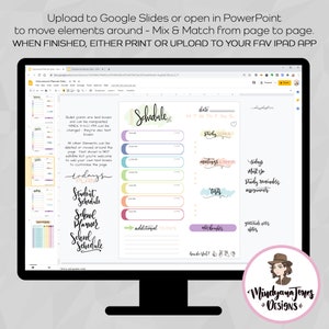 5 Printable School Planners | Daily Schedules | Homeschool | Online ...