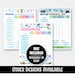 Editable Gamer Chore Chart Kids Weekly & Daily Tasks - Etsy