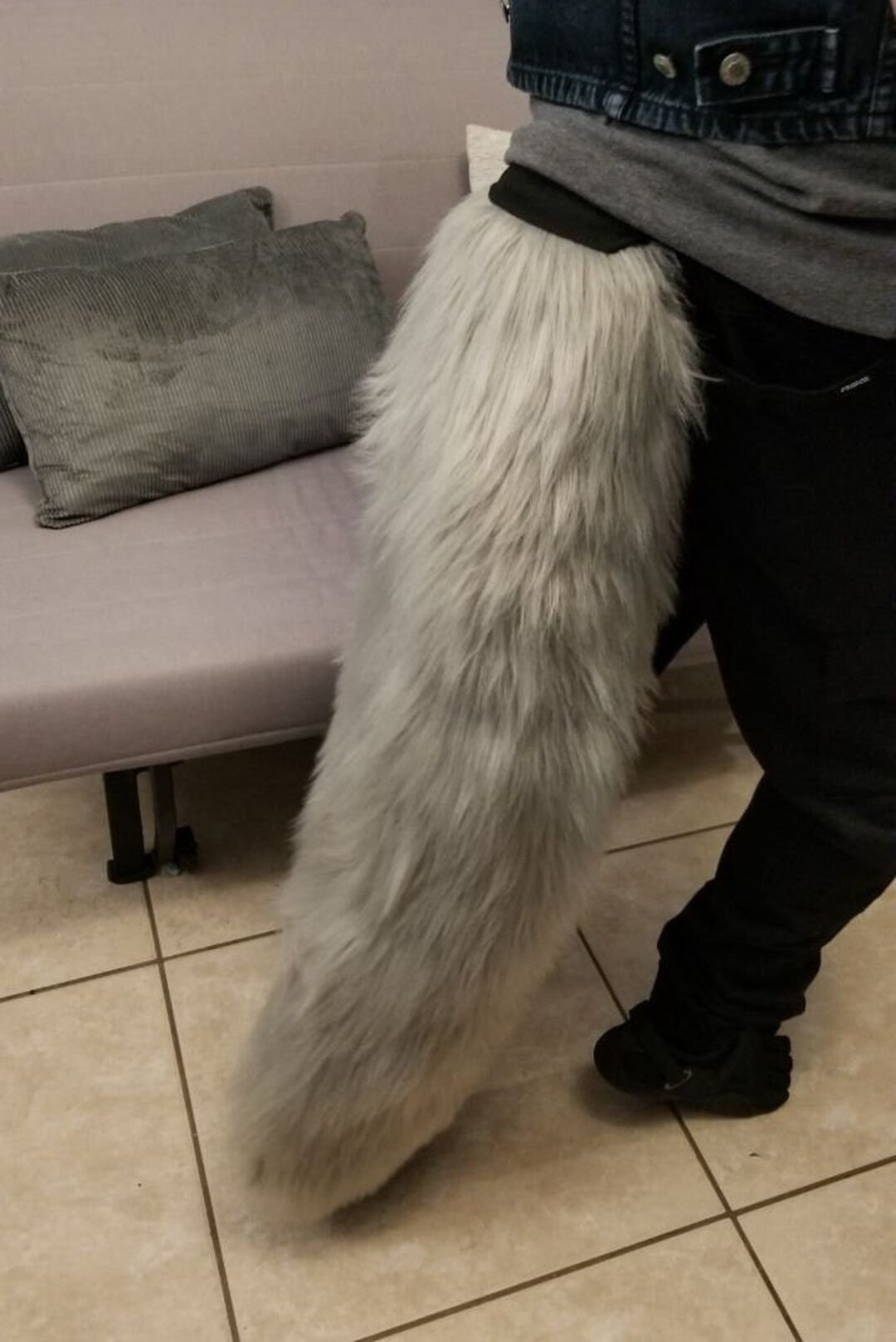 34-inch Handmade Cat Tail and Ears Set: Cosplay Furry Neko - Etsy