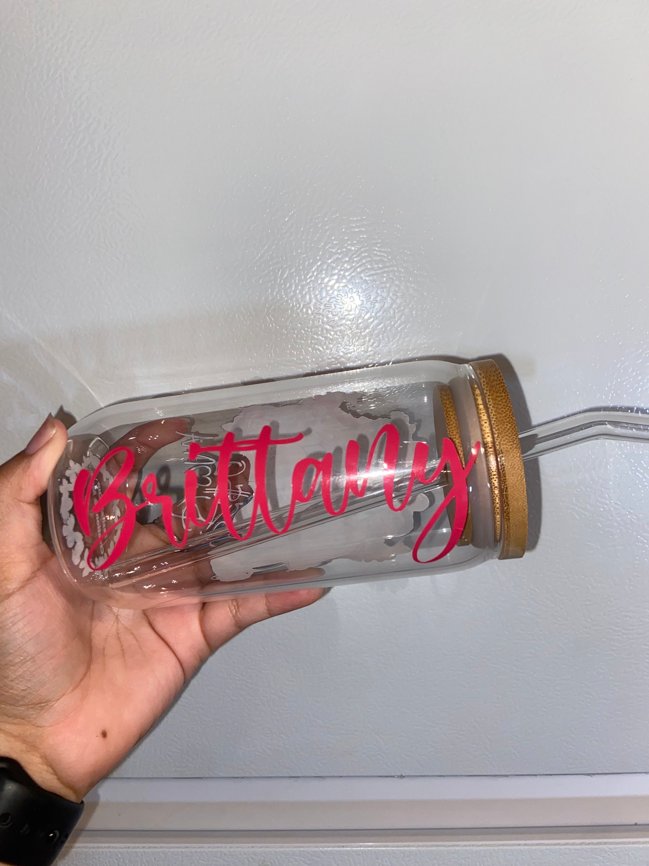 Peso Pluma Pink Cloud Glass Cup - Etsy