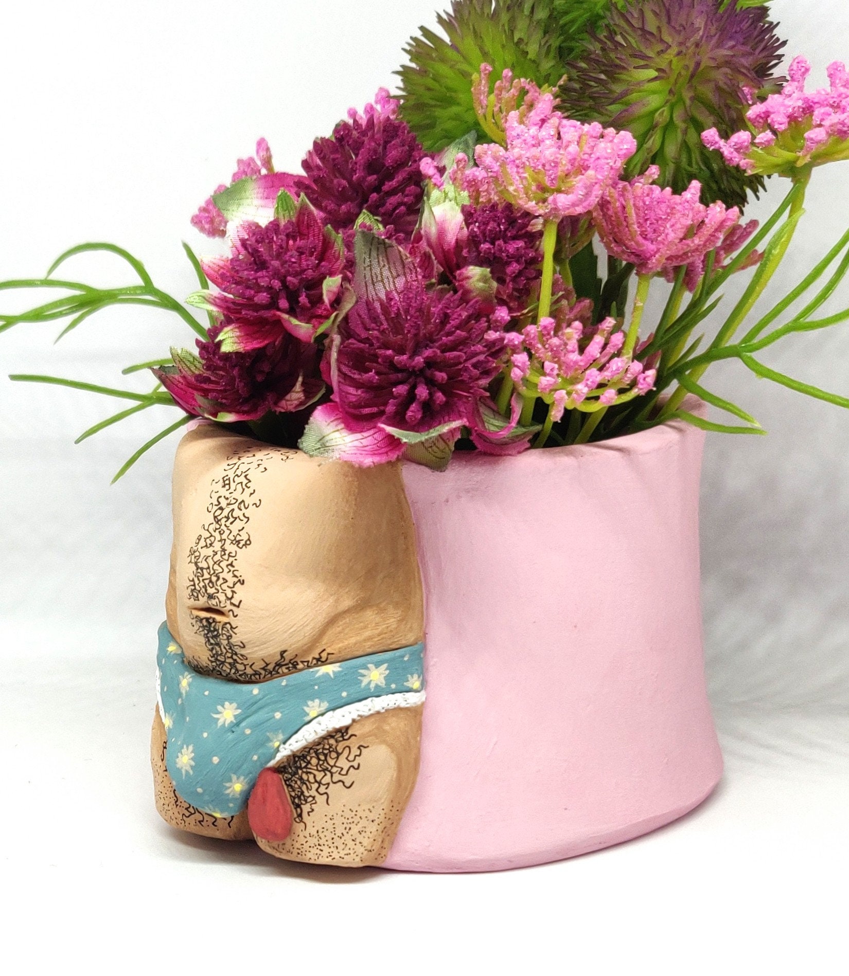 rude Penis pot succulent pot funny planter funny art 3D art weird ...