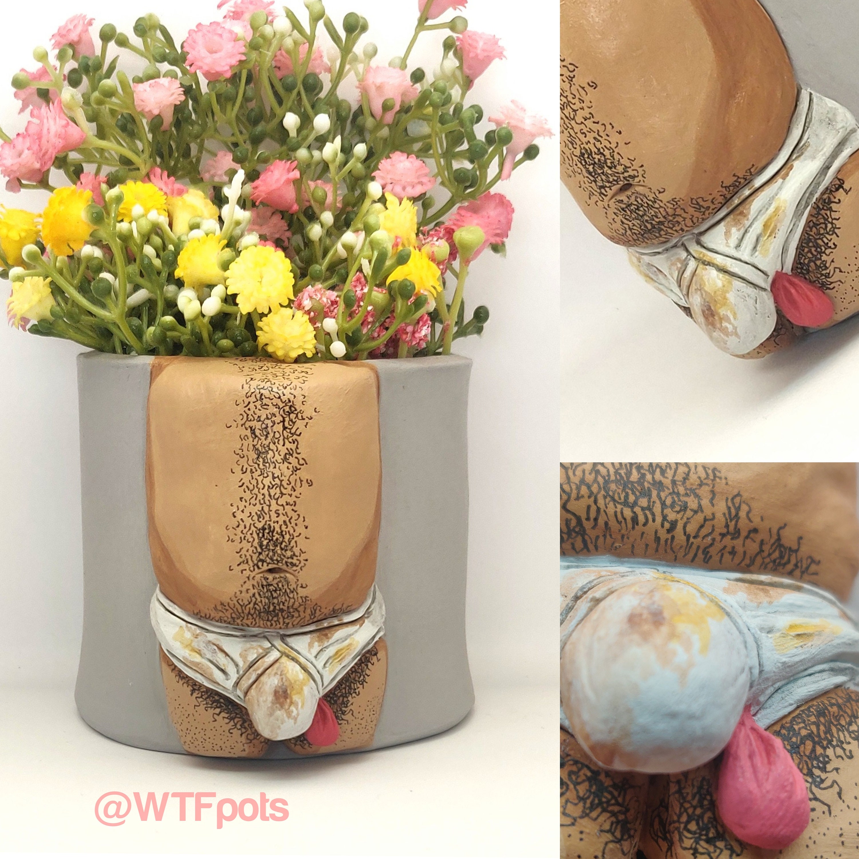 Custom Escaped Ball Plant Pot Weird Gift Funny Planter - Etsy