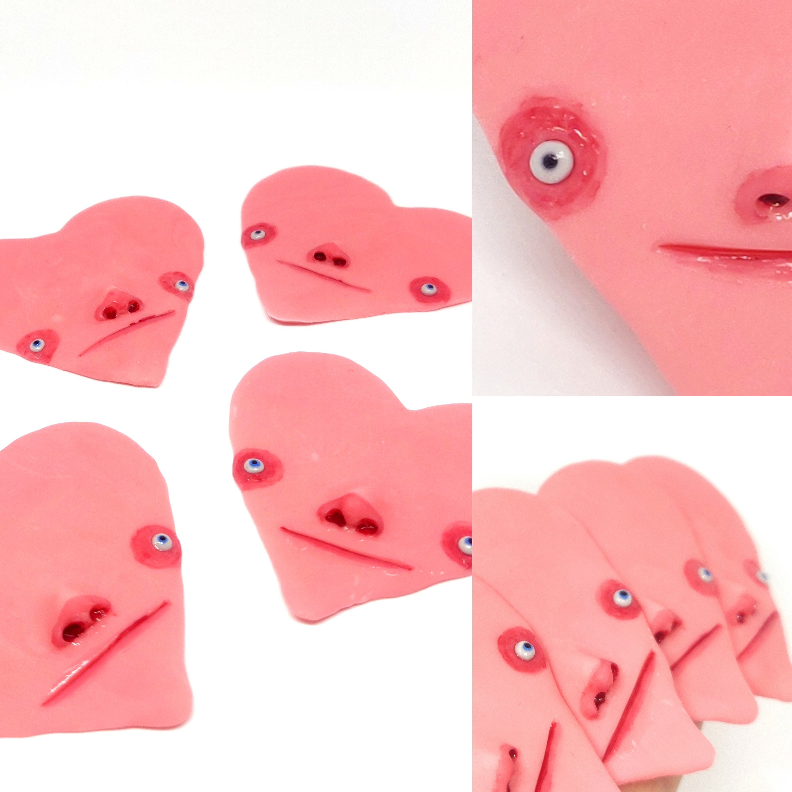 Home & Living sad face art worry unusual gift art sculpture weird gift ...