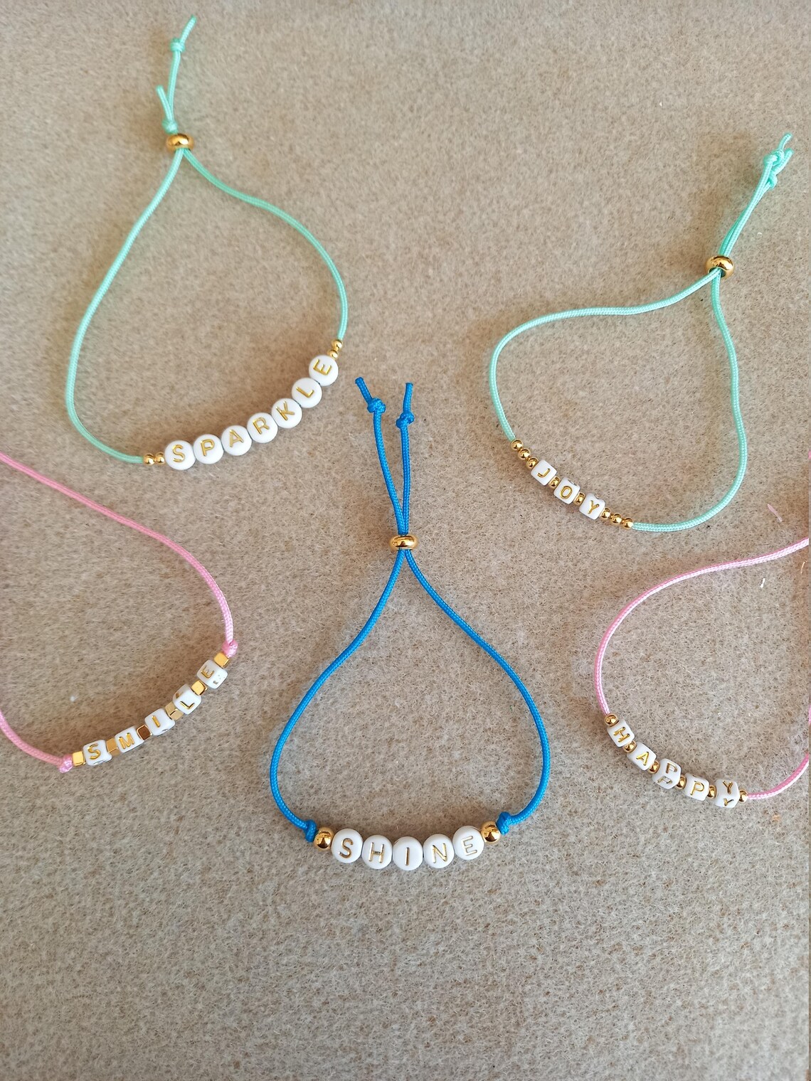 Custom Word Bracelet Word Bracelet Friendship Bracelet | Etsy