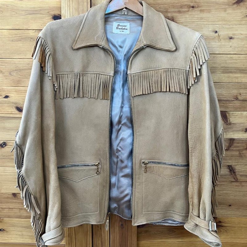 Buckskin Jacket - Etsy