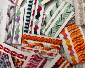 Handmade Friendship Bracelets Bracelet Sets Embroidery Woven Macrame ...