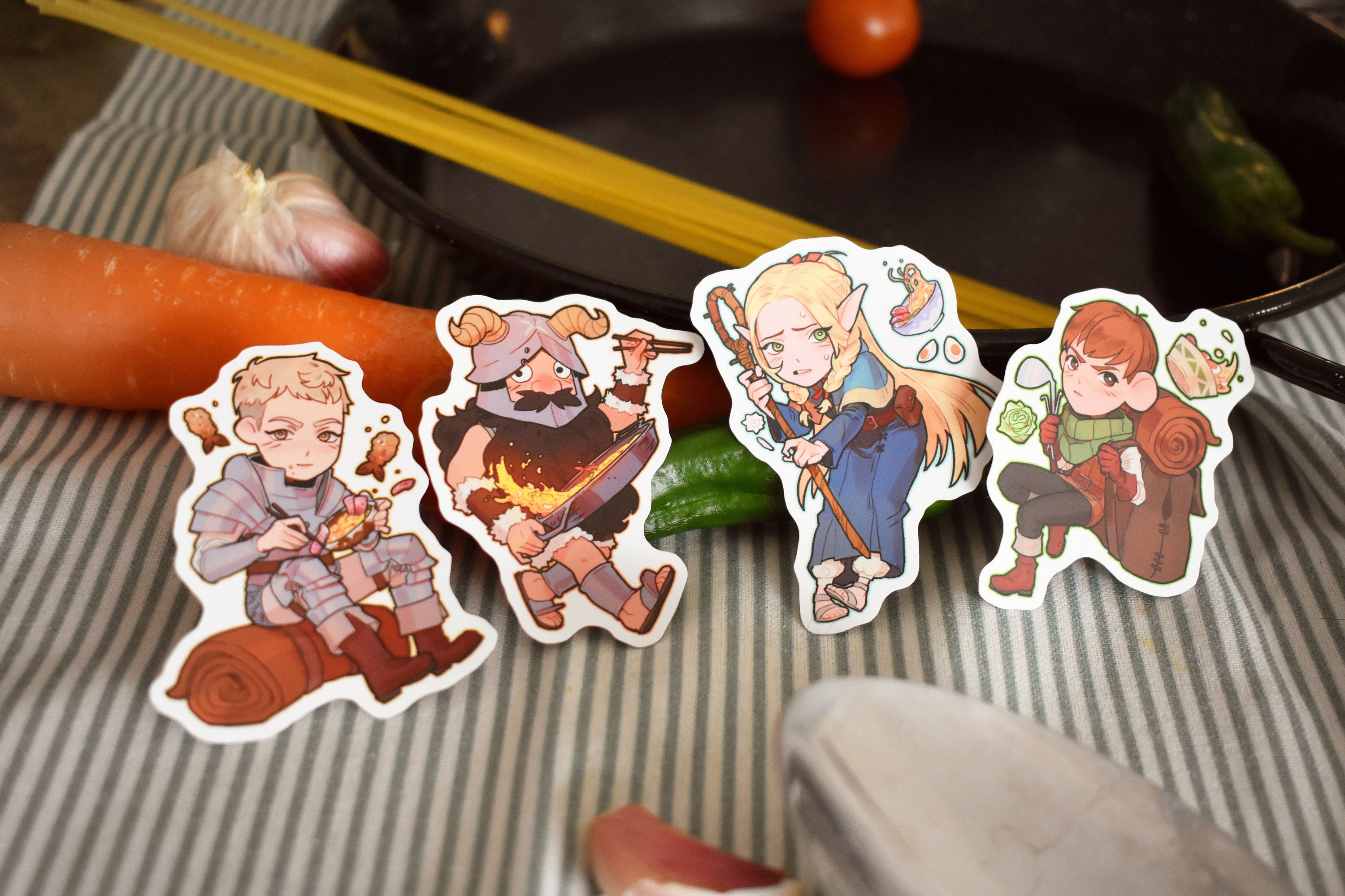 Dungeon Meshi STICKERS! - Etsy