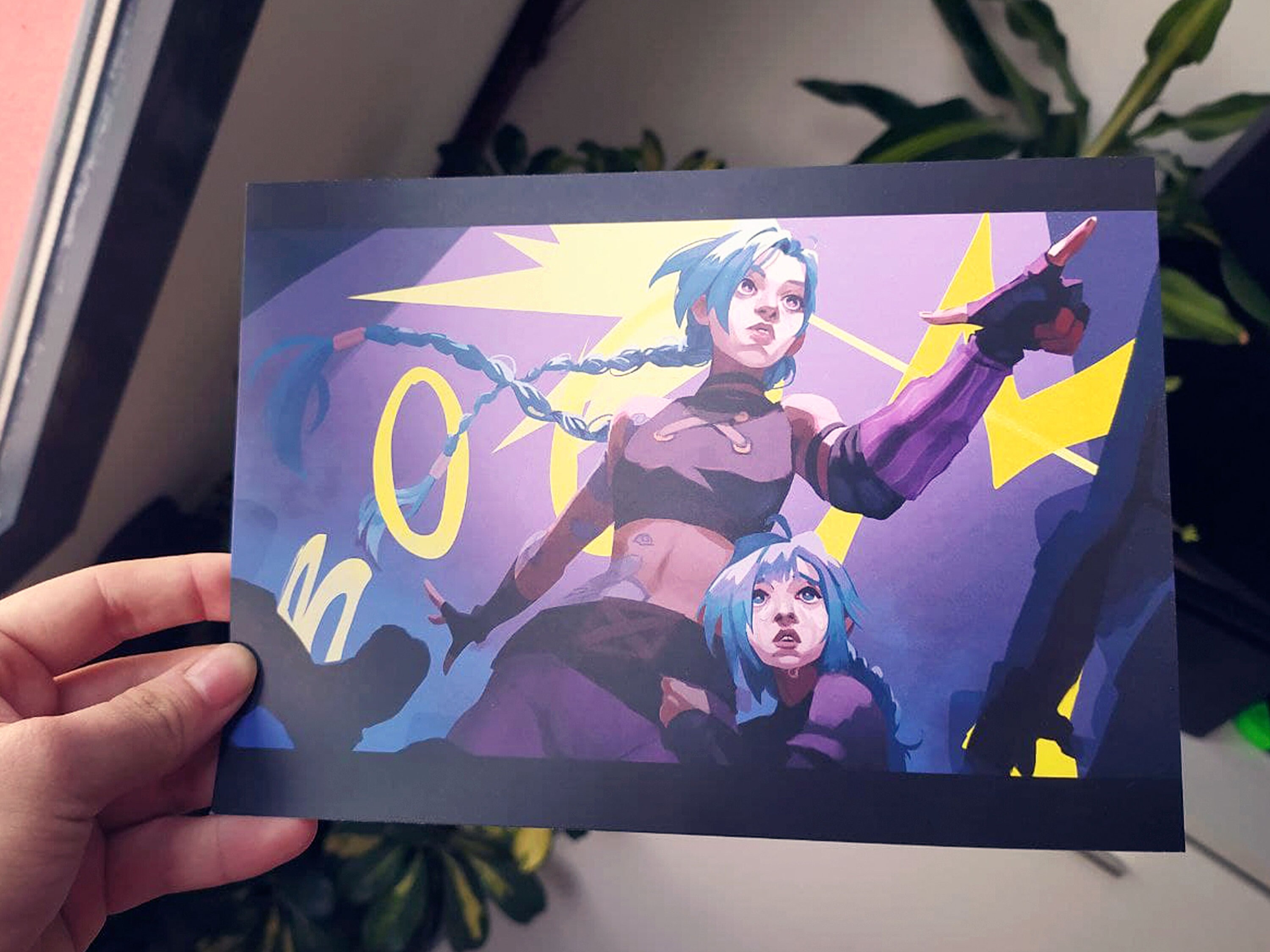 Arcane: Jinx PRINT - Etsy