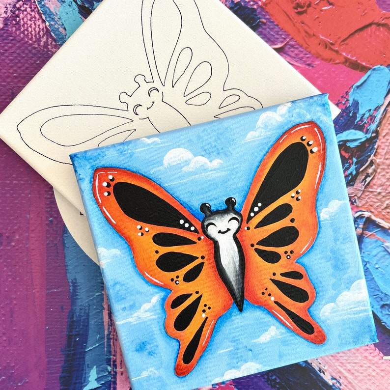 Art Box Mini Kit - Golden Pothos, Plant Art Kit, Art, Painting Kit, Art ...