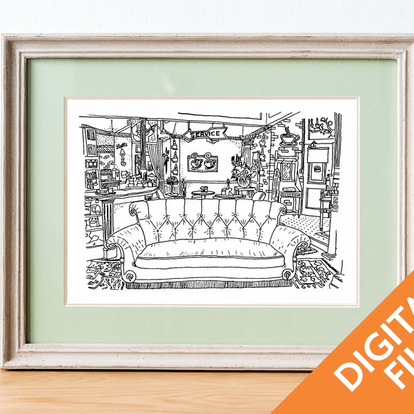 Central Perk Poster - Etsy