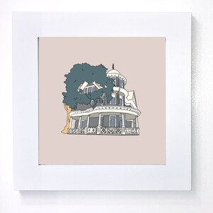 Personalized House Portrait / Custom House Illustration / Architecture ...