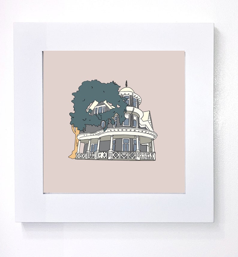 Personalized House Portrait / Custom House Illustration / Architecture ...