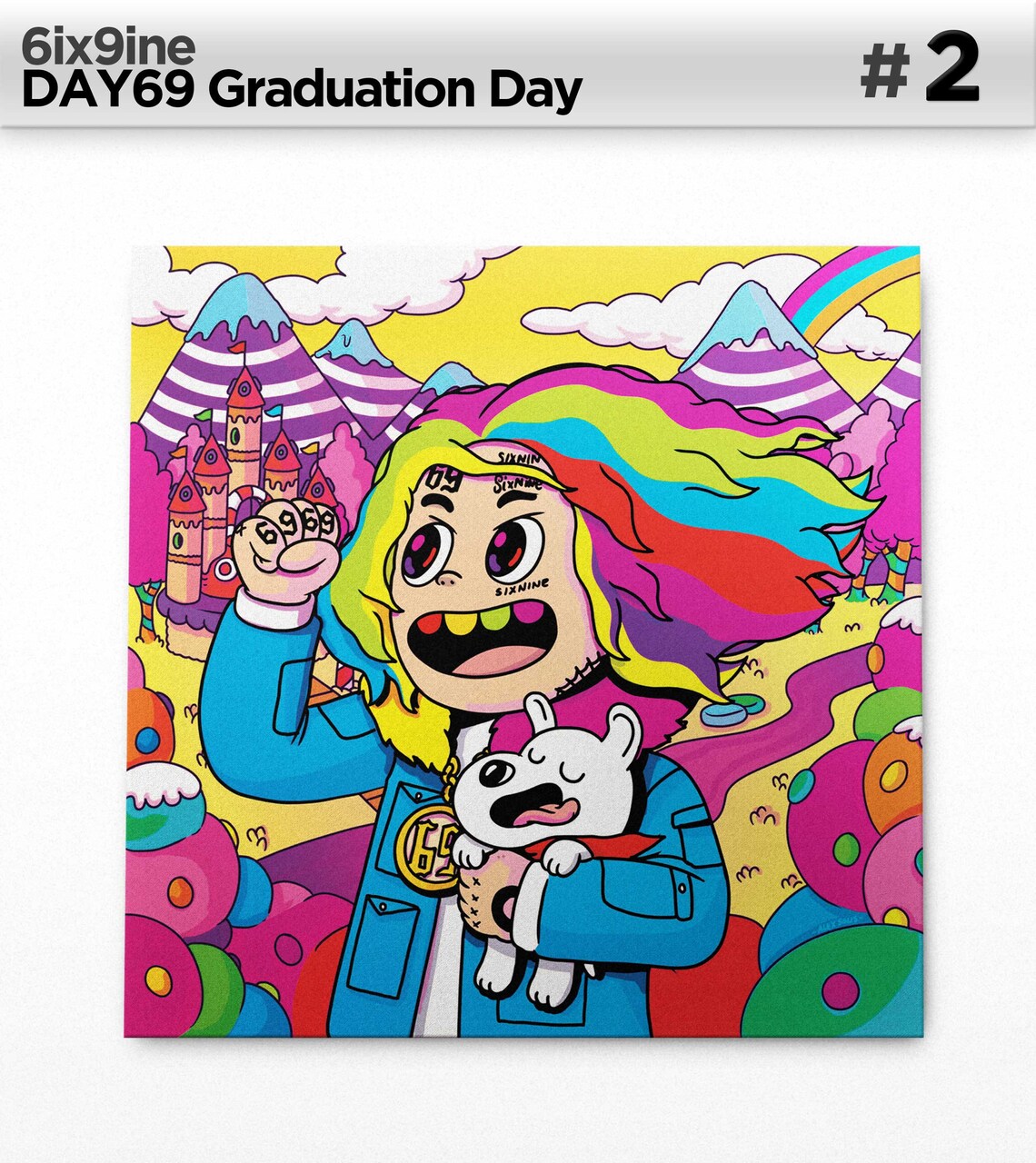 6ix9ine Variety of Album Covers Choose Your Album Wall | Etsy