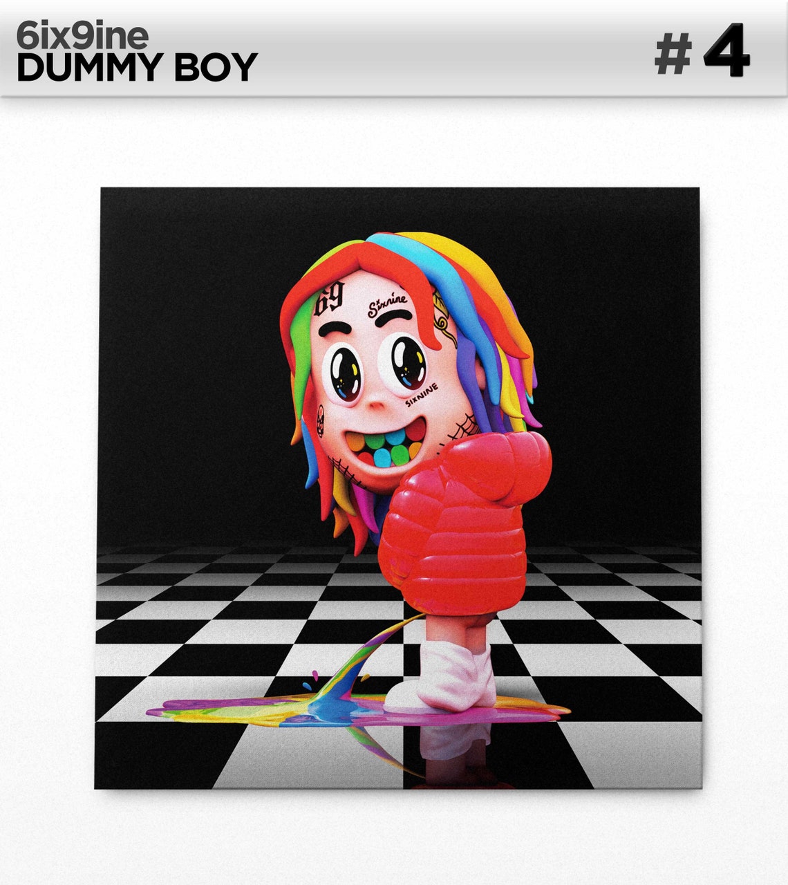 6ix9ine variety of Album Covers Choose your Album Wall | Etsy