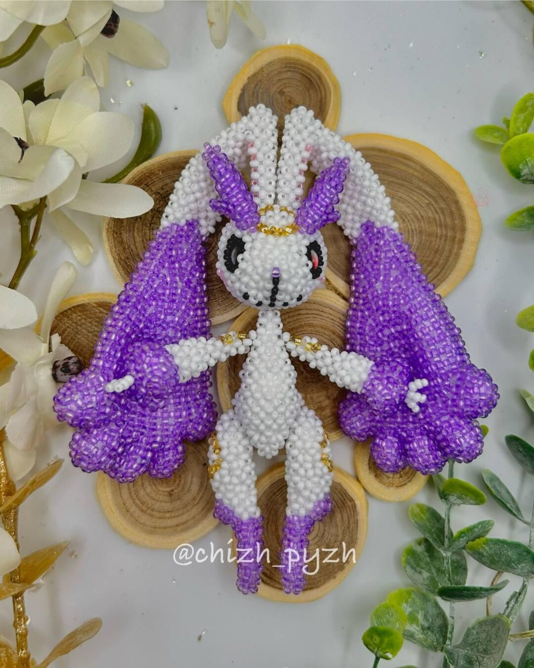 Beaded Anthro Bunny Rabbit Furry (as Pictured or Custom) Just Like ...