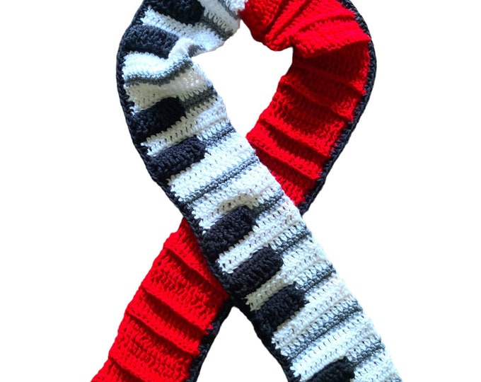 Keyboard Scarf - Etsy