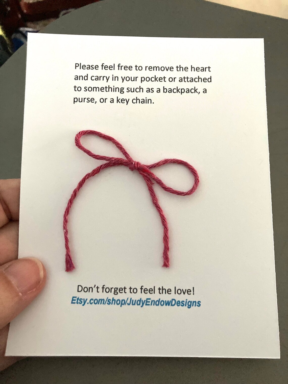 Pink Pocket Hugs set of 4 Cards & Envelopes - Etsy