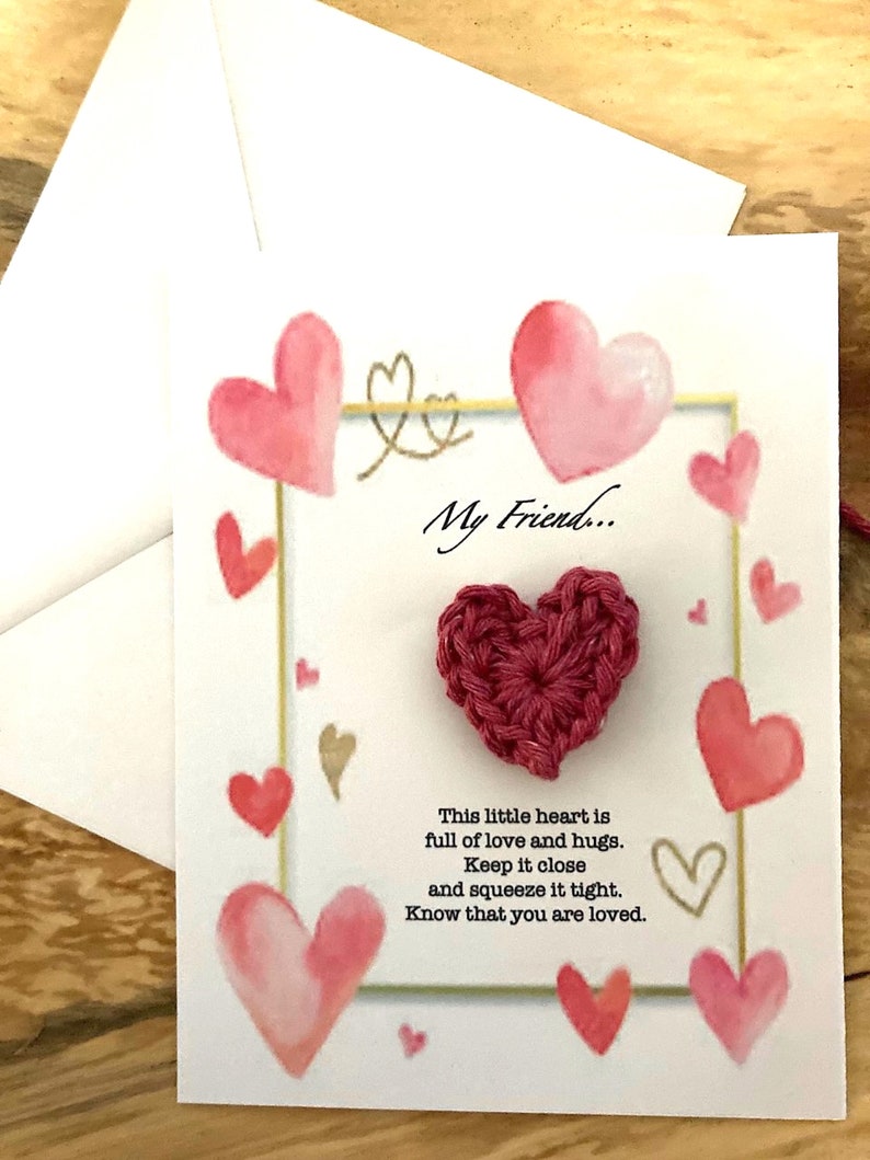 Pink Pocket Hugs (set of 4 Cards & Envelopes) - Etsy