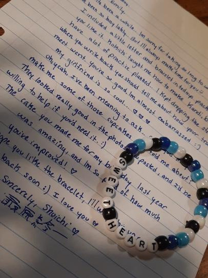 Kandi Letter From Your Comfort Character - Etsy