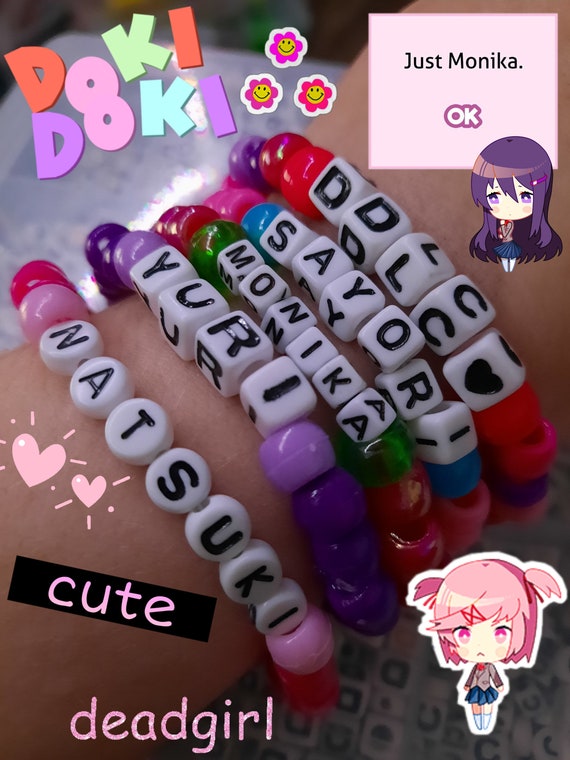 Doki Doki Literature Club Kandi sets | Etsy
