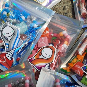 LGBTQ Pride Kandi Sticker and Candy DSMP Bag - Etsy Canada