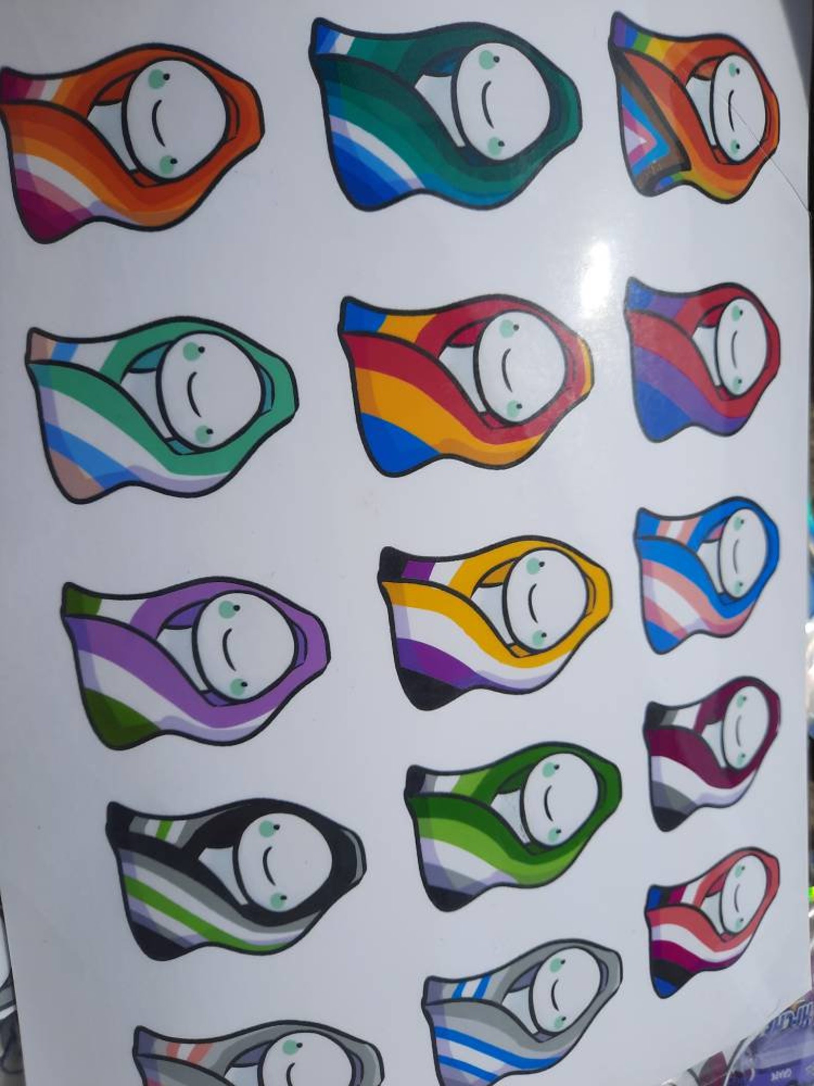 LGBTQ Pride Kandi Sticker and Candy DSMP Bag - Etsy Canada