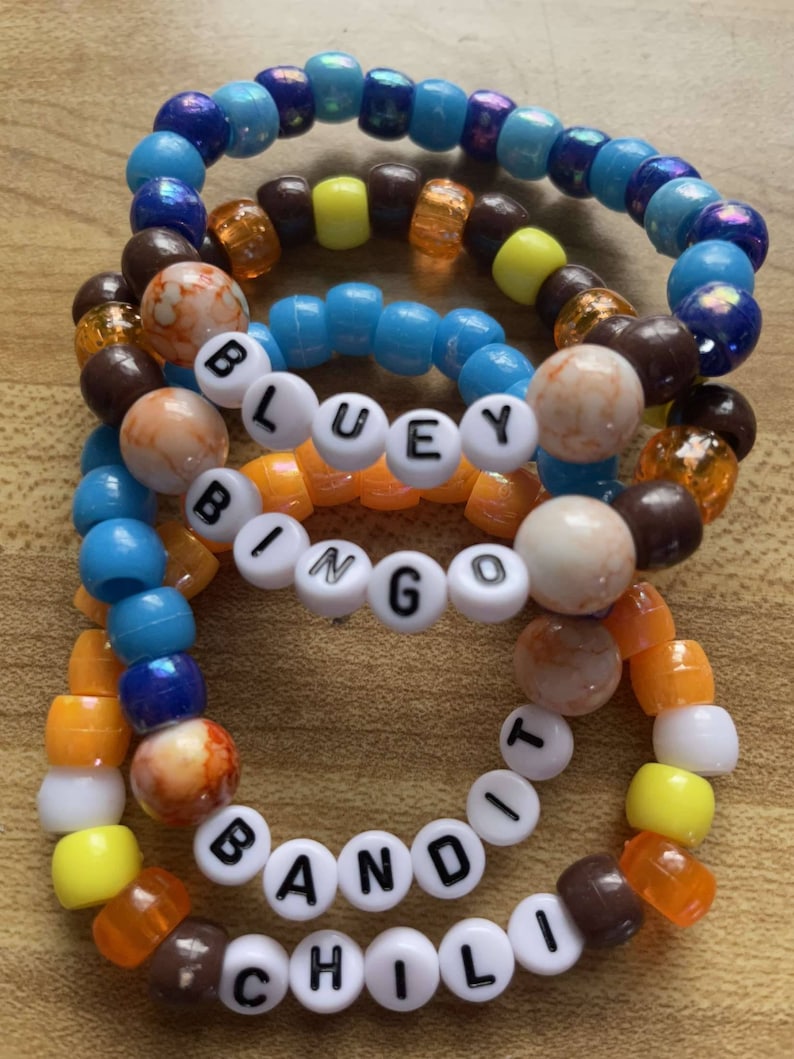 Bluey Kandi Set - Etsy