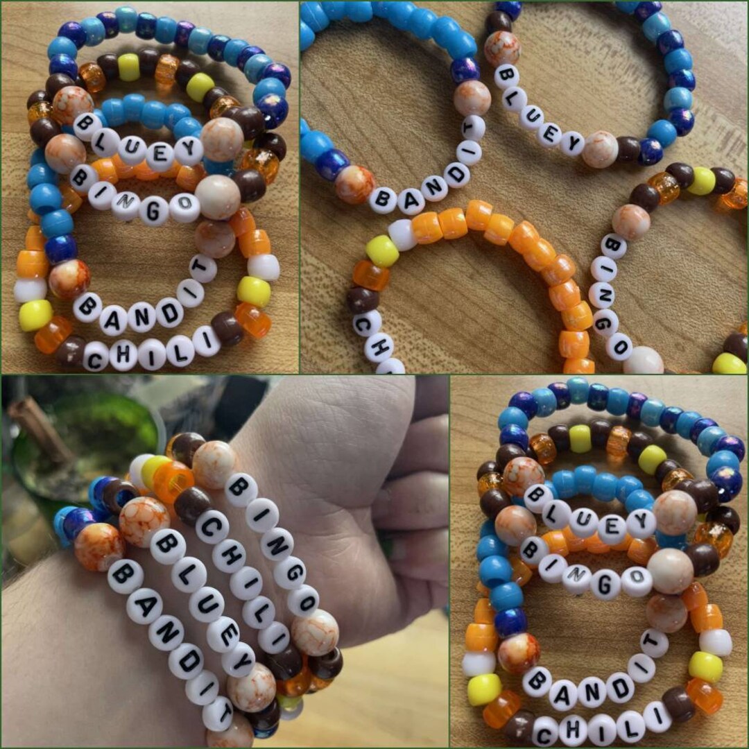 Bluey Kandi Set - Etsy