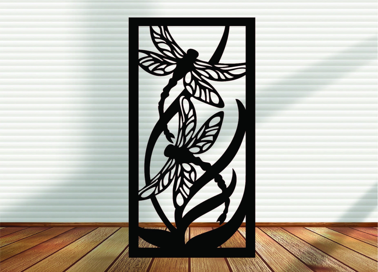 Privacy Screen, Wall Art, Garden Decor- Dragonfly Flight - Etsy
