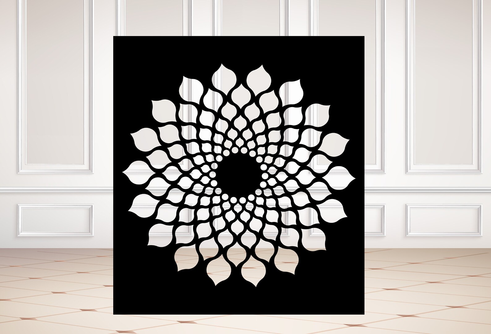 Square Metal Panel Metal Privacy Screen Fence Decorative - Etsy