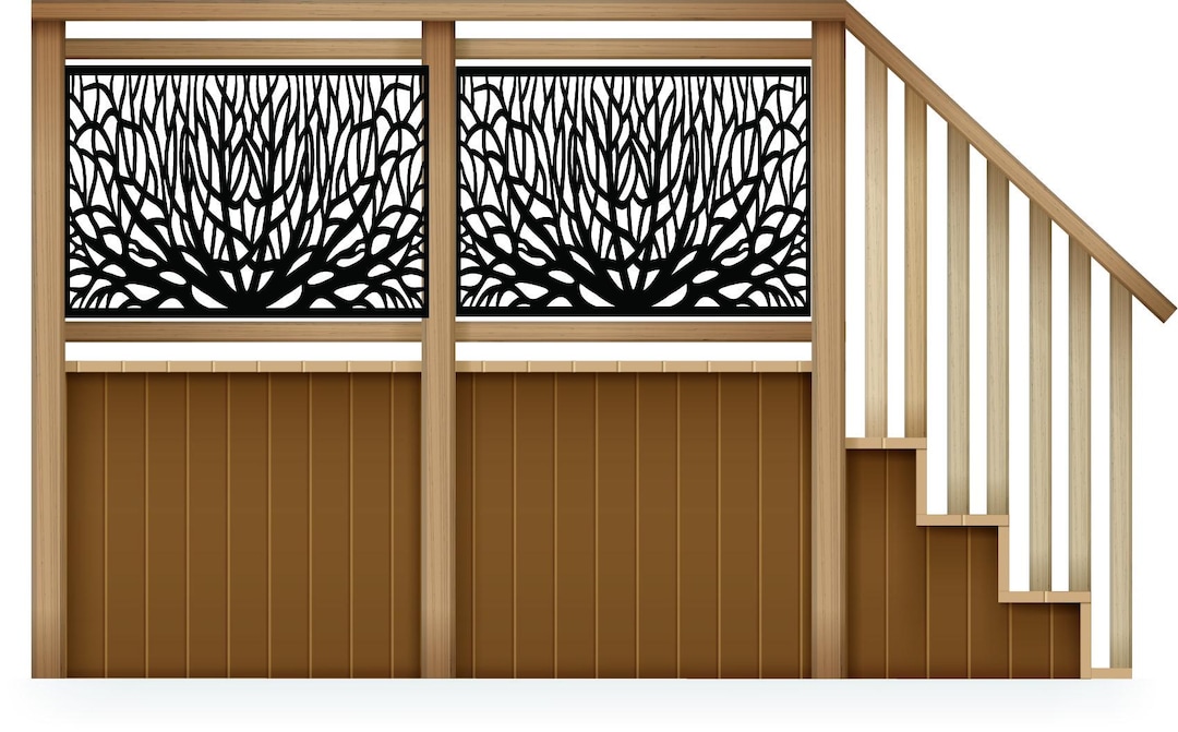 Simply Roots, Tree Roots Panel, Metal Panel Insert, Staircase Railings ...